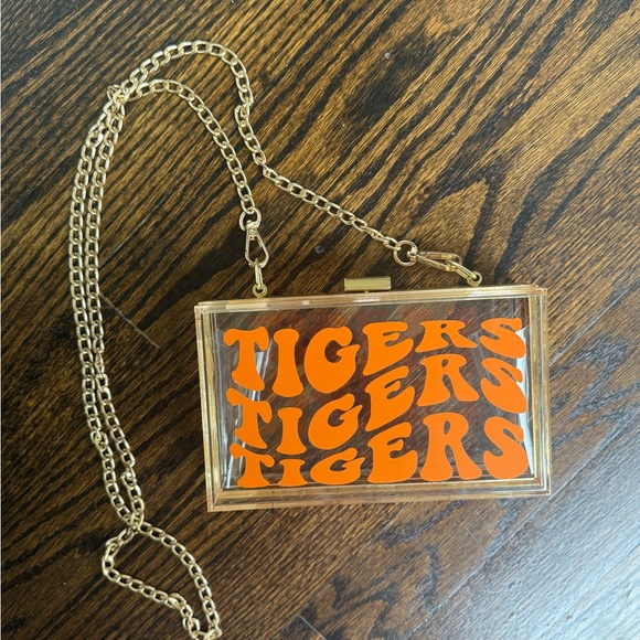 None | Bags | Tigers Acrylic Stadium Bag | Poshmark
